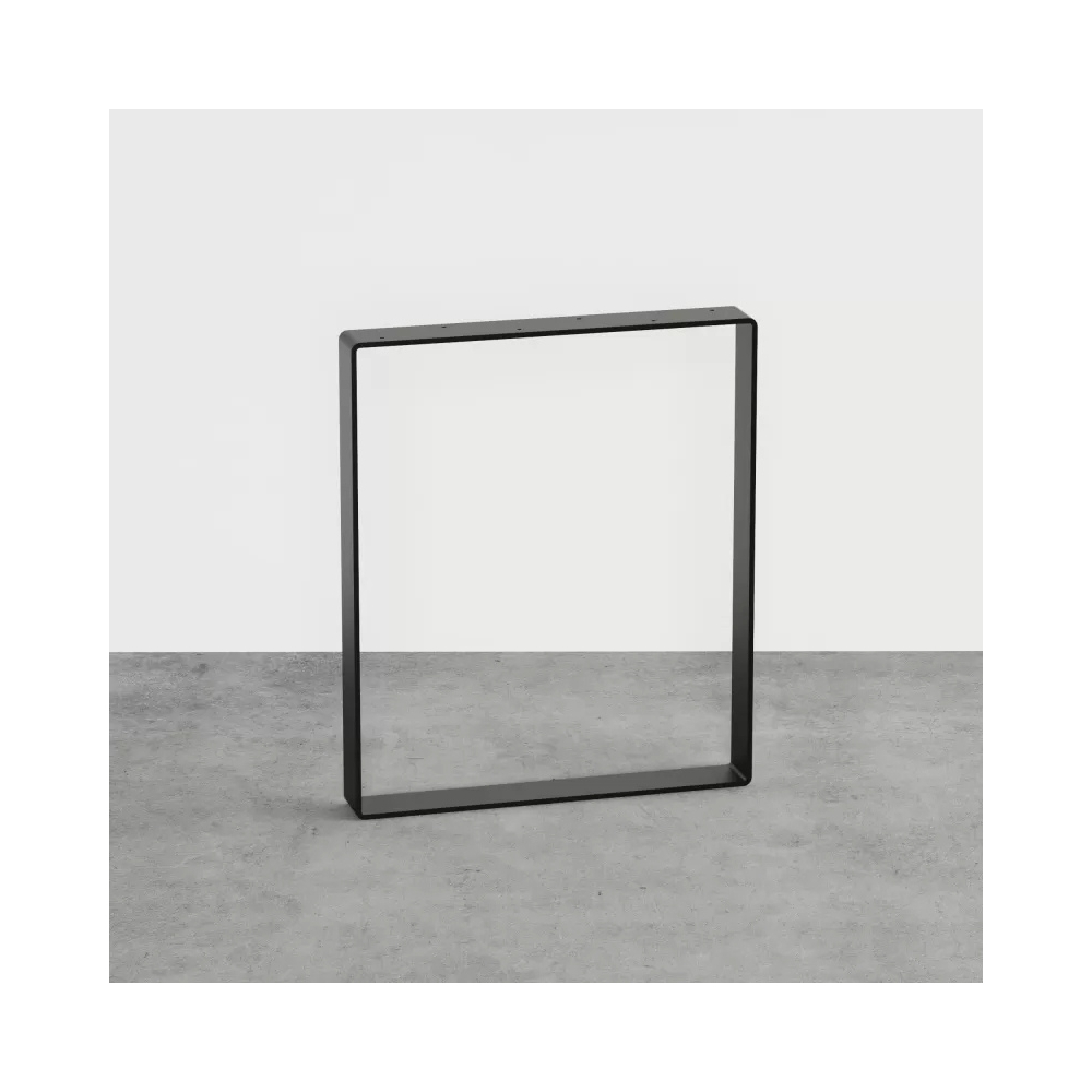 Rectangular Table Leg Thin Steel H 20-110cm Made-to-Measure